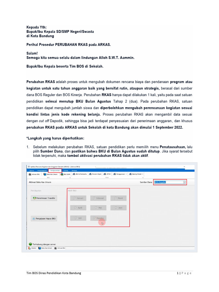Perubahan Arkas 2022 | PDF
