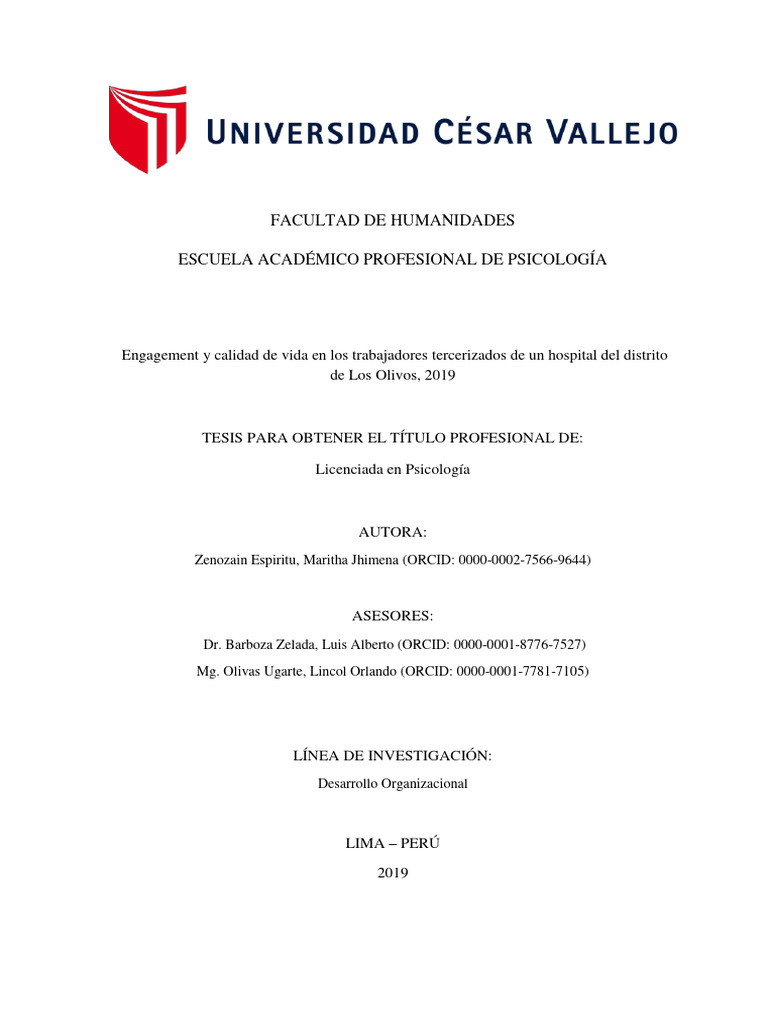 Zenozaam | PDF | Psicologia POSITIVA | Validez (Estadísticas)