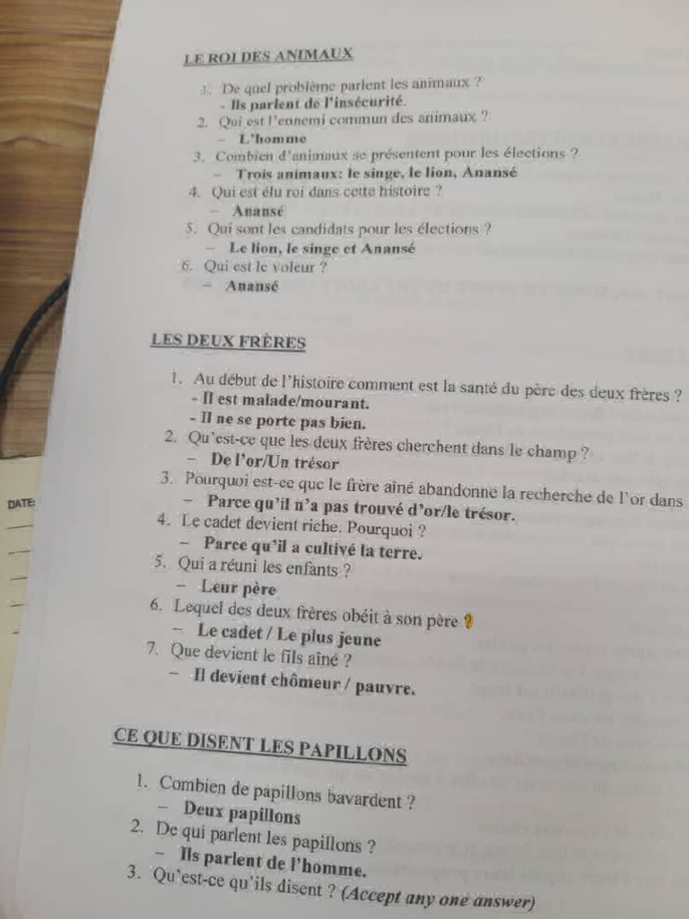 French Orals 2 | PDF