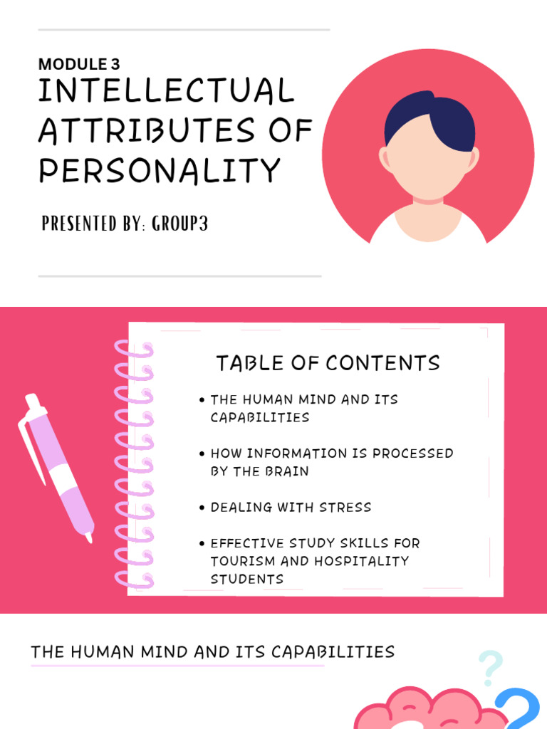 Intellectual Attributes of Personality | PDF | Mind | Memory
