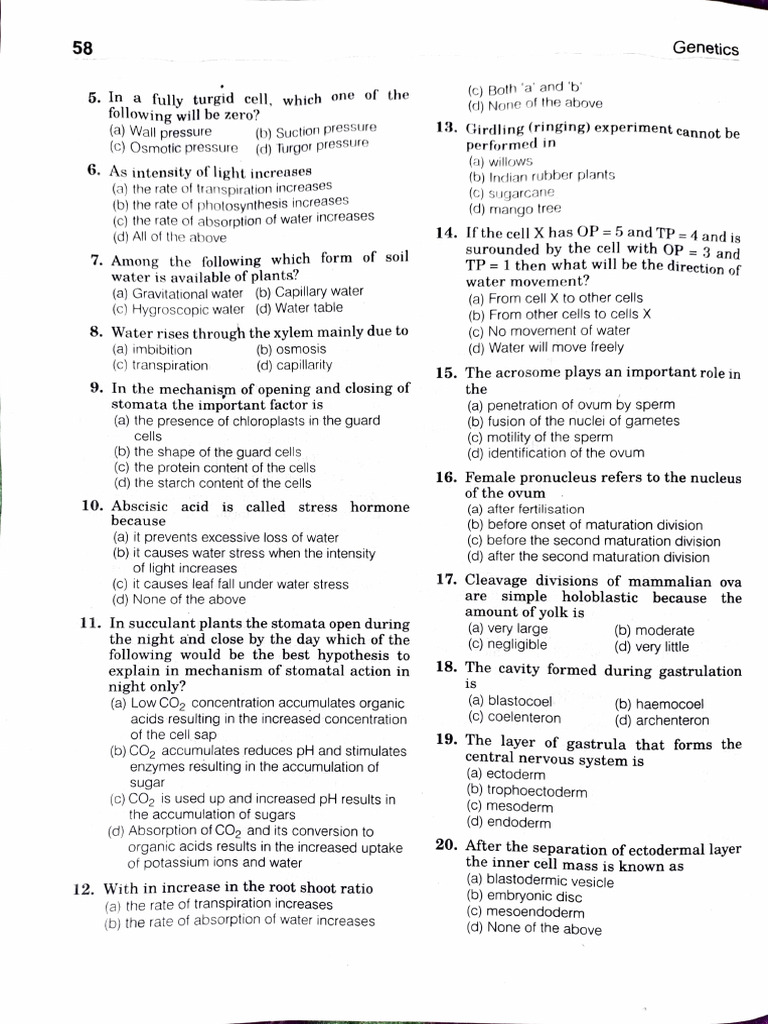 Gent. Patho. Ento. MCQ | PDF | Dna | Genetic Code
