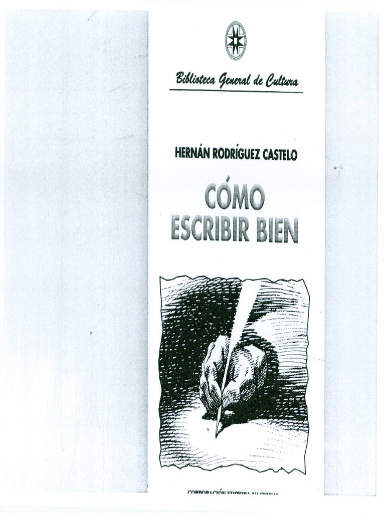 Cómo Escribir Bien | PDF