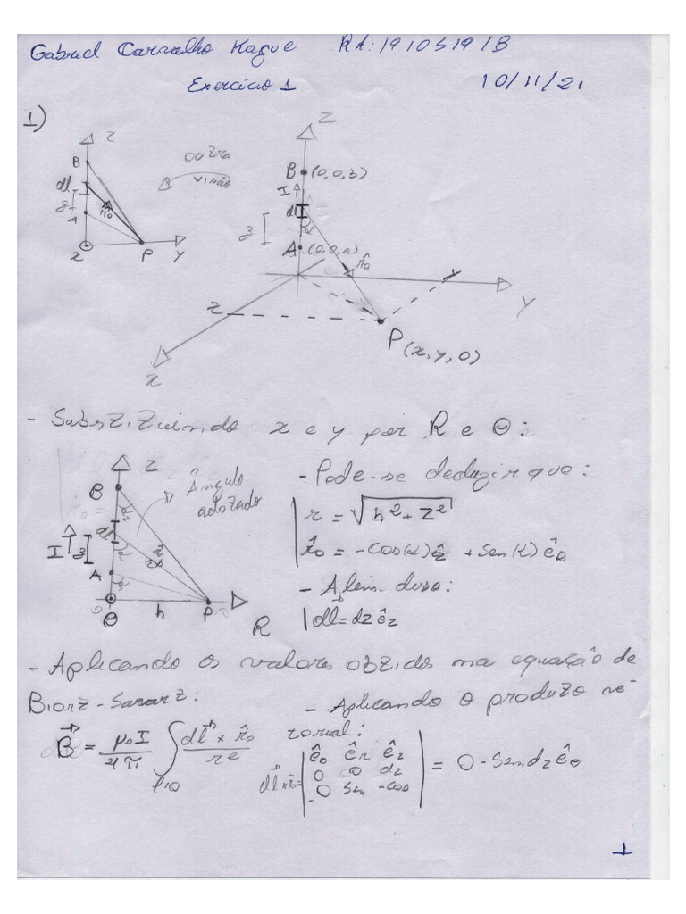 Exercicio Eletromag | PDF