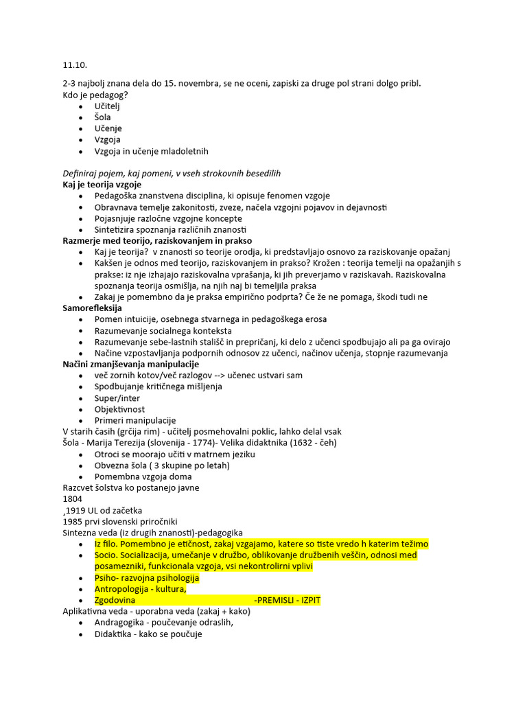 Pedagogika Zapiski | PDF
