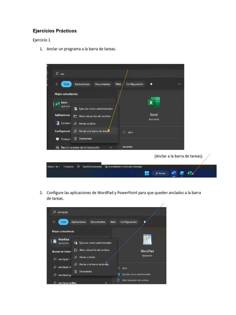 Ejercicios Prácticos 1, 2 y 5 | PDF | Archivo de computadora ...