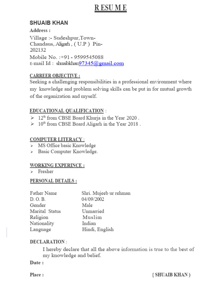 Arvind Resume | PDF
