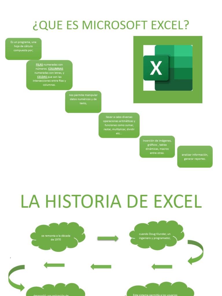 La Historia de Excel | PDF | Microsoft Excel | Informática