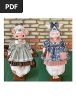 Moldes para Bonecas de Pano | PDF