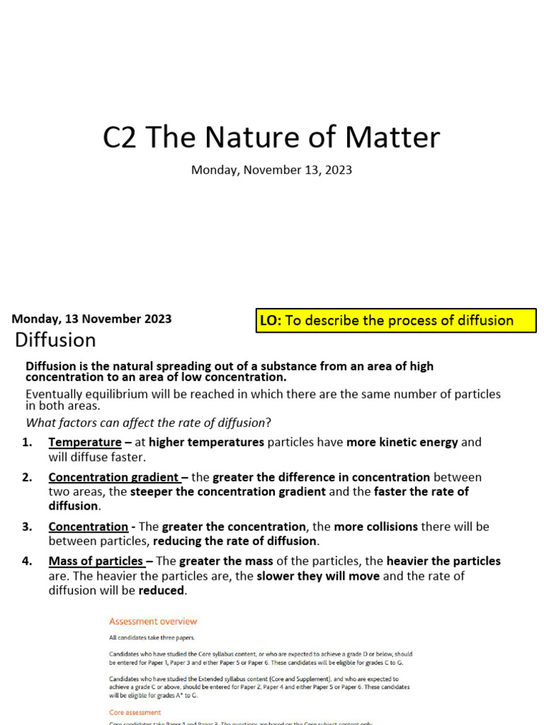 C2 The Nature of Matter 2 | PDF | Ionic Bonding | Chemical Bond