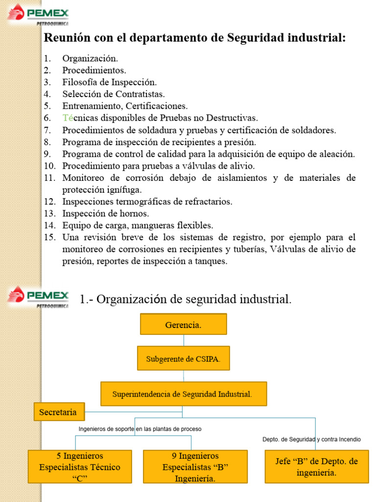 04 Presentacion Seguridad Reaseguro | PDF | Ciencias fisicas | Química