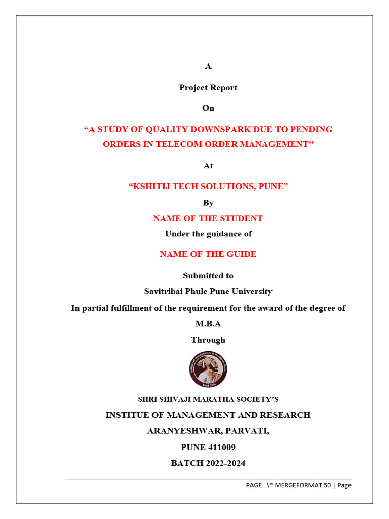 Sip Sample Report | PDF | Methodology | Scientific Method