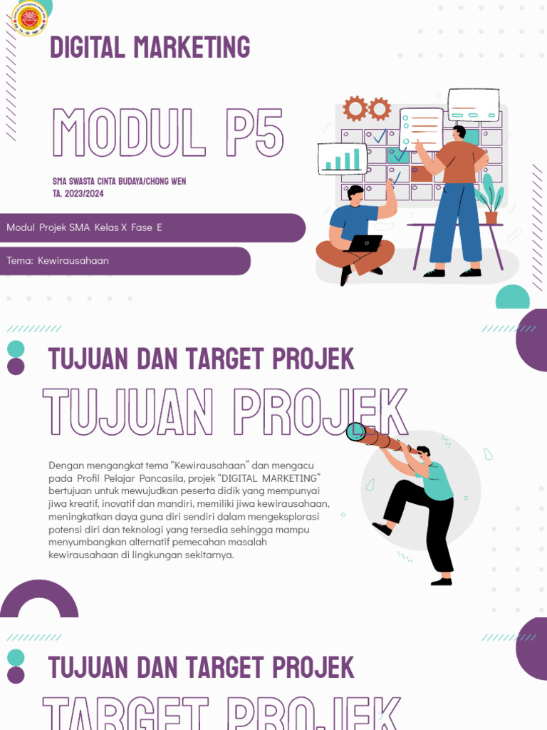 P5 Tema Kewirausahaan - Digital Marketing | PDF | Karier & Perkembangan ...