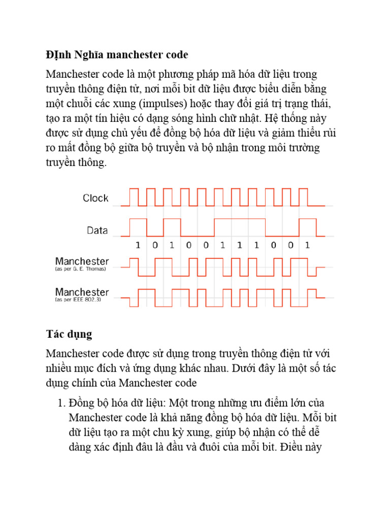 Manchester-code | PDF