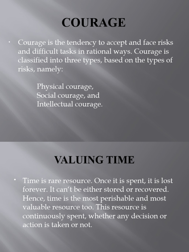 COURAGE | PDF