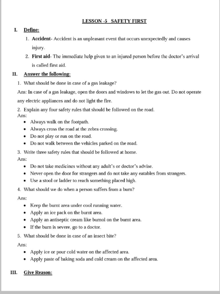 Lesson 5 | PDF | Language Arts & Discipline | Wellness