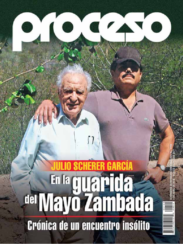 Revista Proceso 5 Abr 2010-Entrevista A Ismael El Mayo Zambada Por ...