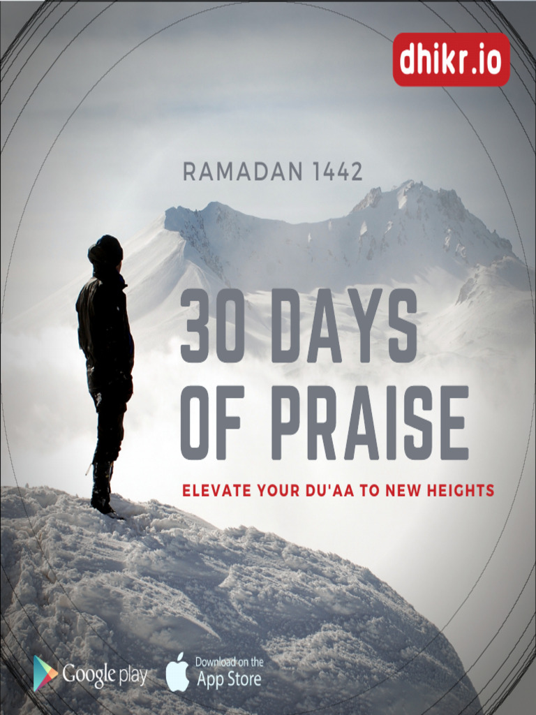 30 Days of Praise Ramadan 2021 With Dhikr - Io | PDF | Quran | Islam