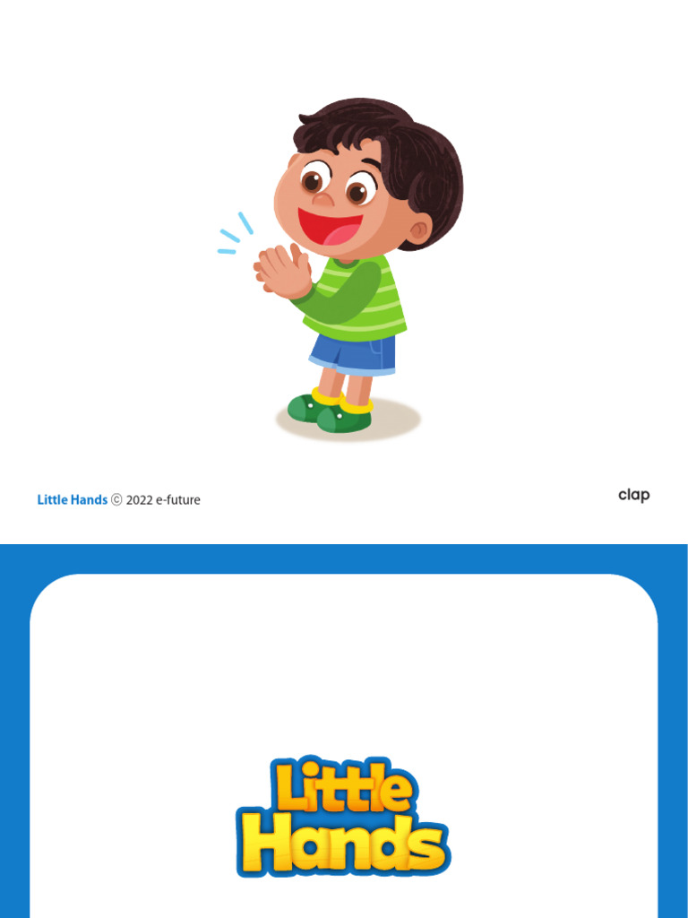 Little Hands Activity Flashcards | PDF
