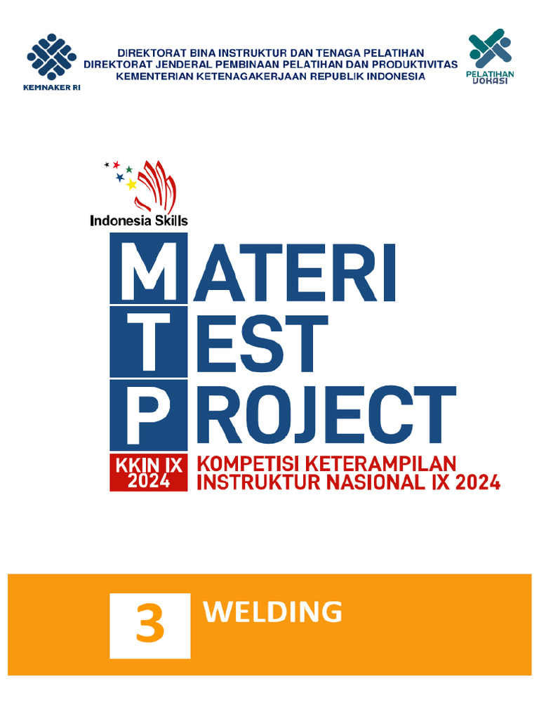 MTP KKIN IX 2024 - Welding | PDF