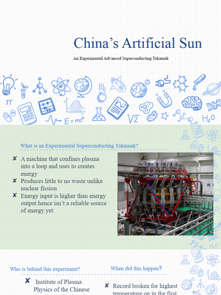 China's Experimental Artificial Sun Project | PDF