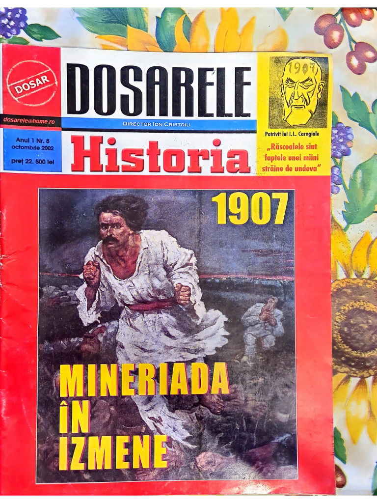 Revista Historia NR 8 2002 Rascoala Din 1907 | PDF