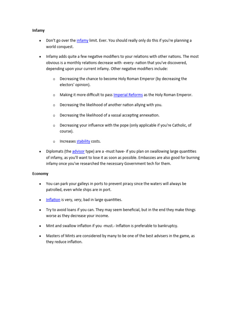 Europa Universalis III (Quick Tips) | PDF | Battles | Navies