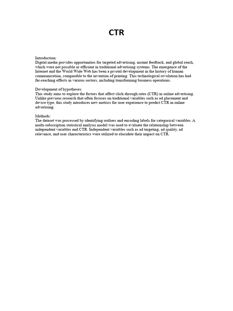 ''Summary CTR'' | PDF | Computers | Technology & Engineering