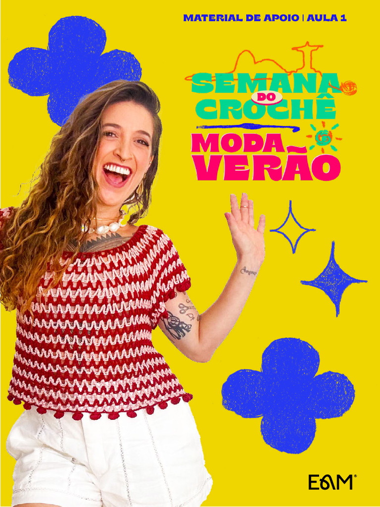 Material de Apoio Aula 01 | PDF | Crochê