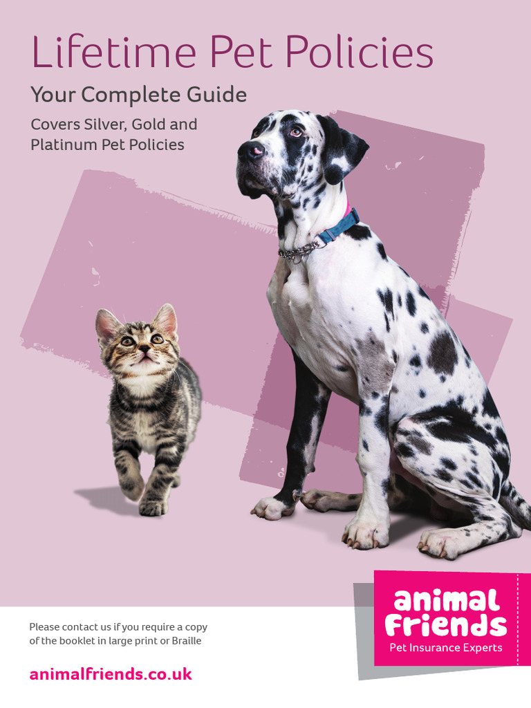 Afi Aviva Lifetime Pet Policies | PDF | Insurance | Liability Insurance