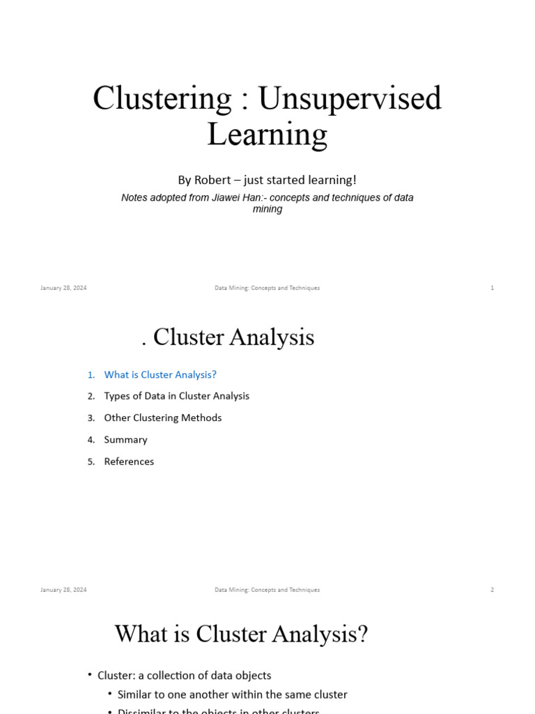 Cluster Analysis | PDF | Cluster Analysis | Cybernetics