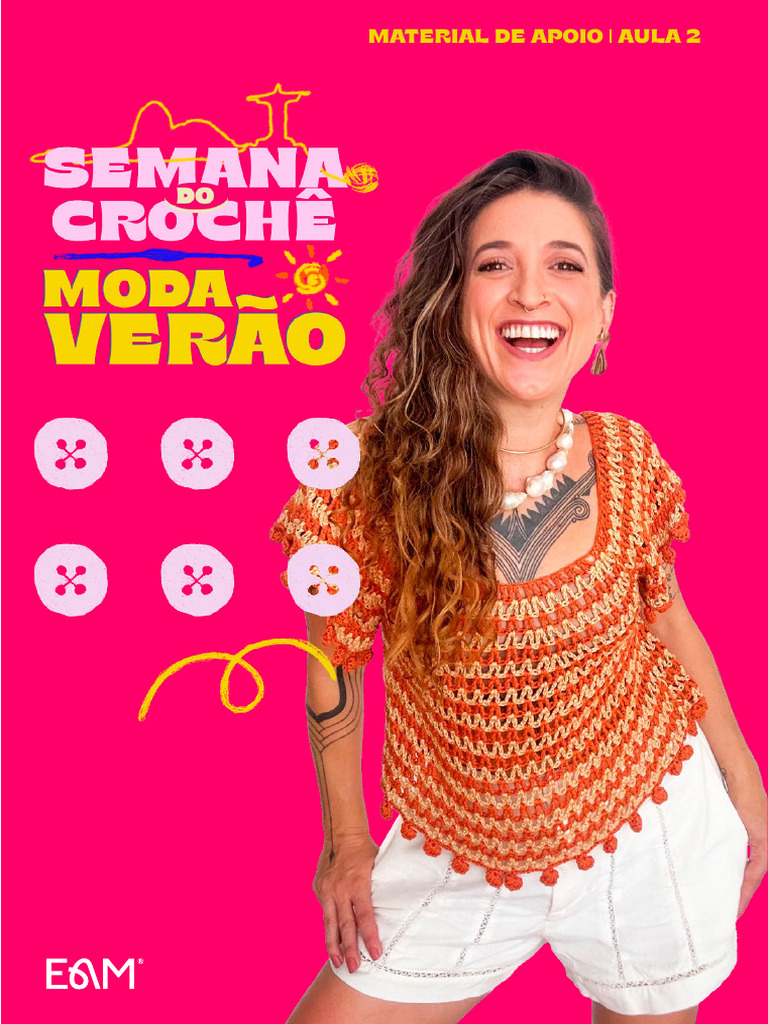 Material de Apoio Aula 02 | PDF | Crochê
