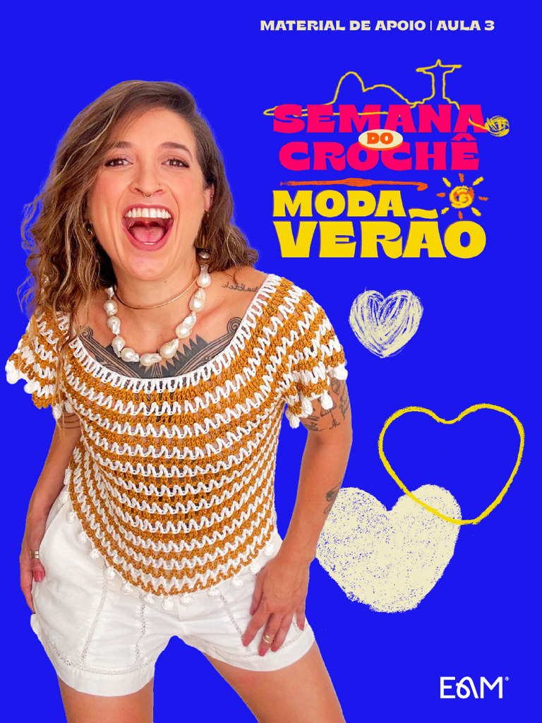 Material de Apoio Aula 03 | PDF | Crochê