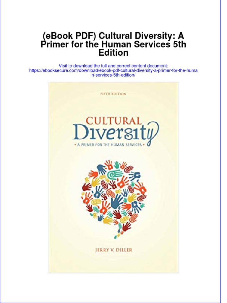 Ebook PDF Cultural Diversity A Primer For The Human Services 5th ...