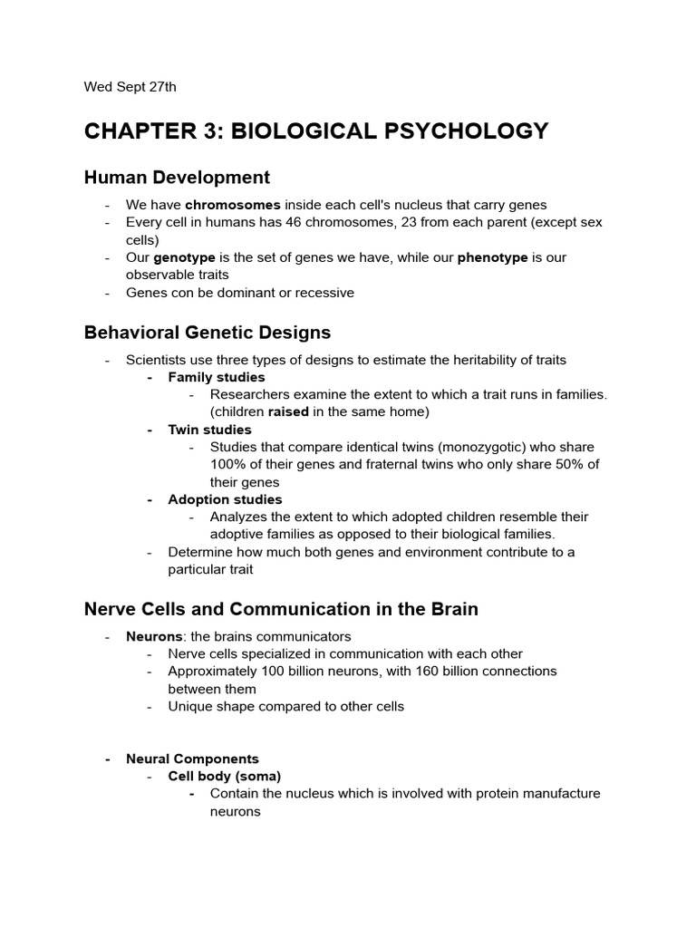 PSYC - 1001 - Chapter 3 | PDF | Neuron | Neurotransmitter PSYC - 1001 - Chapter 3 | PDF | Neuron | Neurotransmitter