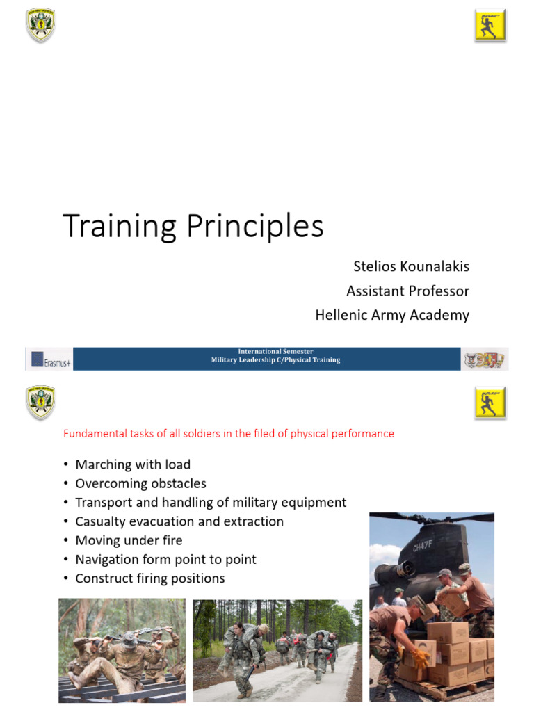 1 Training Principles | PDF
