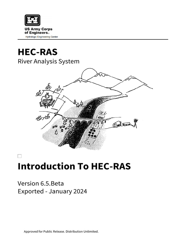 Introduction To HEC-RAS-20240103 - 222003 | PDF | Computers ...