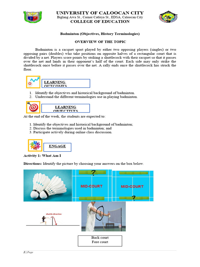 Badminton | Download Free PDF | Cognition | Learning