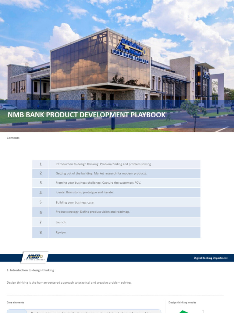 Product Development Playbook | Download Free PDF | Design Thinking ...