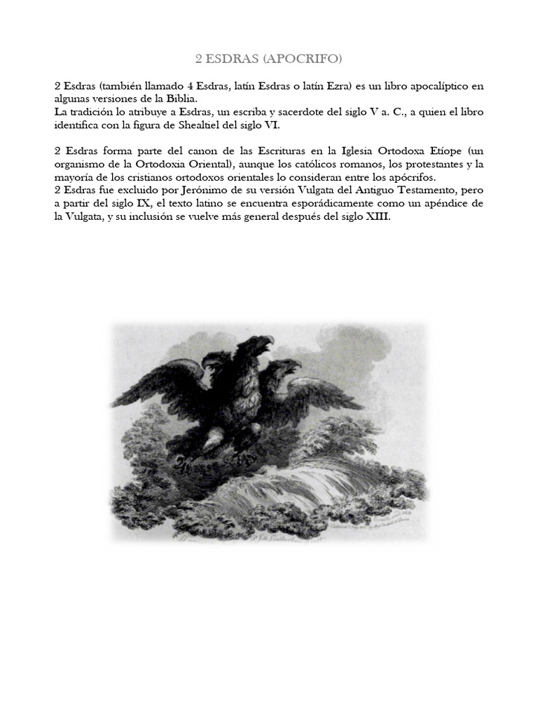 2 Esdras | PDF | Biblia | Ezra