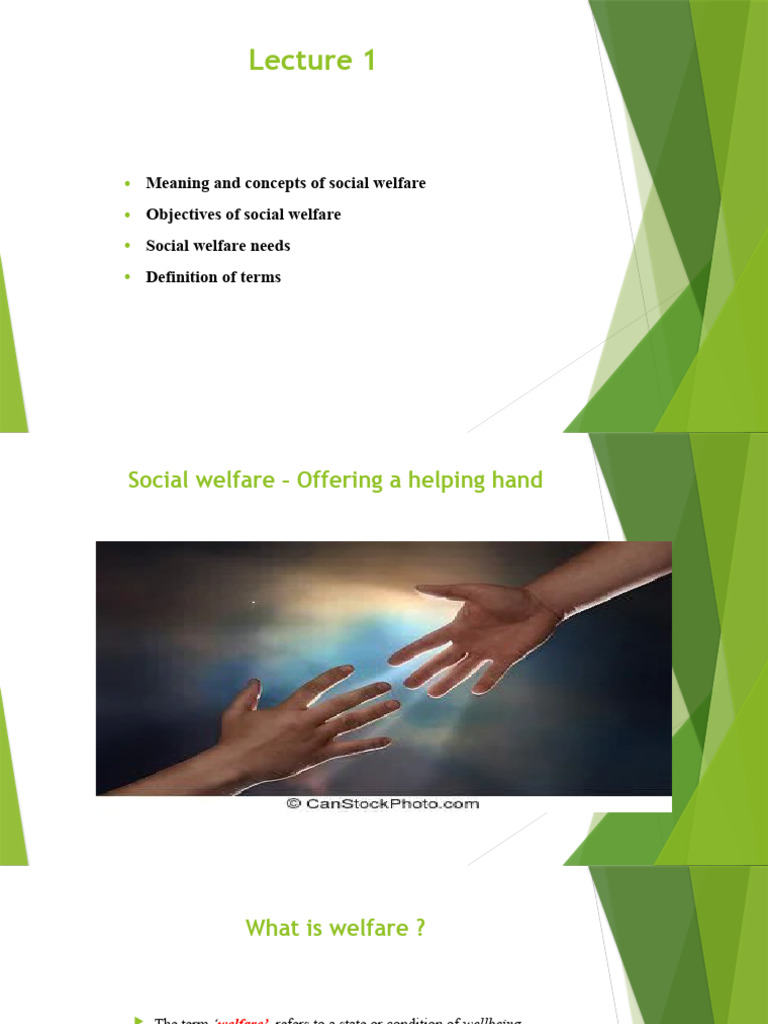 Lecture 1 | PDF | Welfare