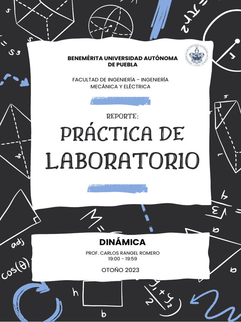 PRACTICA DE LABORATORIO - DINÁMICA | PDF | Laboratorios | Experimentar
