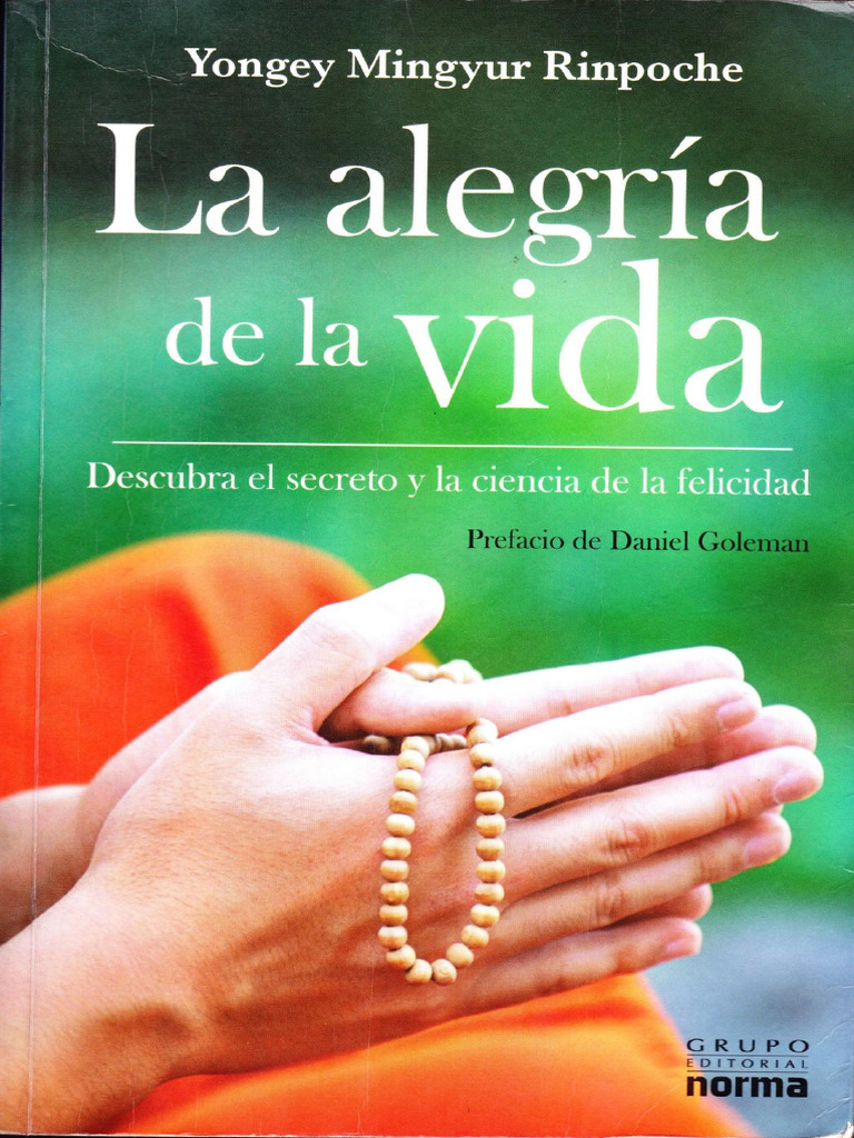 Yongey Mingyur Rinpoche La Alegría de La Vida | PDF | Tíbet | Budismo ...