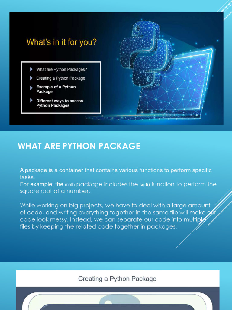 Presentation Package | PDF