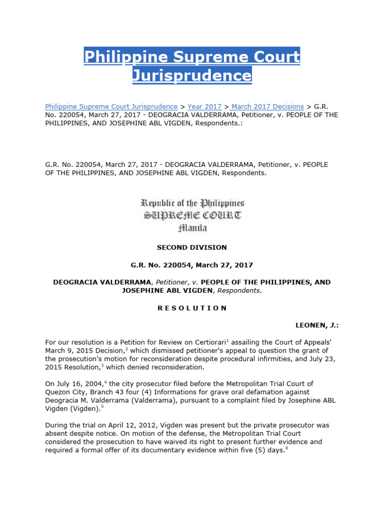 Part 1 PP VS Valderama | PDF | Prosecutor | Trials