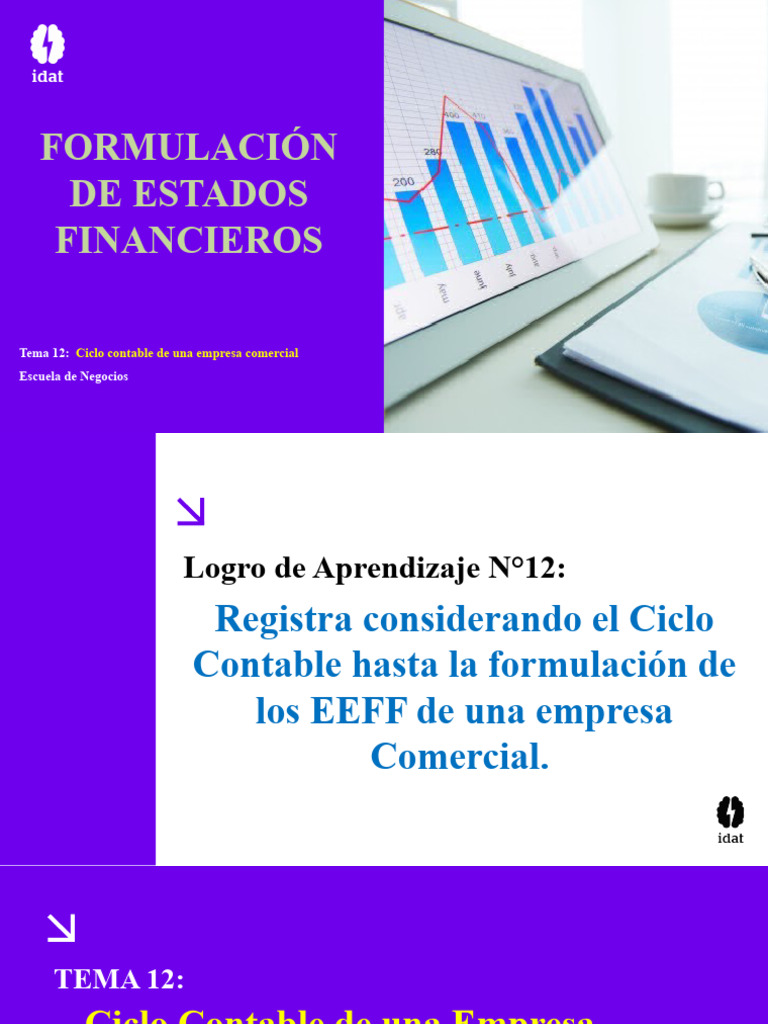 Tema 12 - Formulación de Los Estado Financieros | PDF | Contabilidad | Estado financiero
