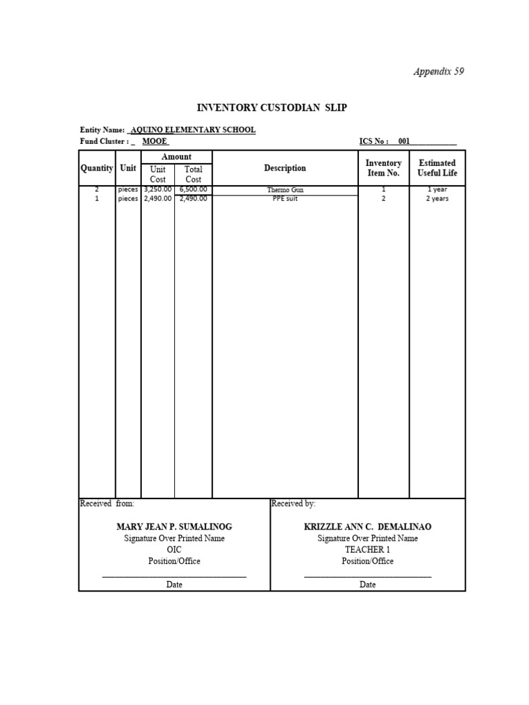 Stock Distribution Teacher | PDF | Office Work | Office Equipment