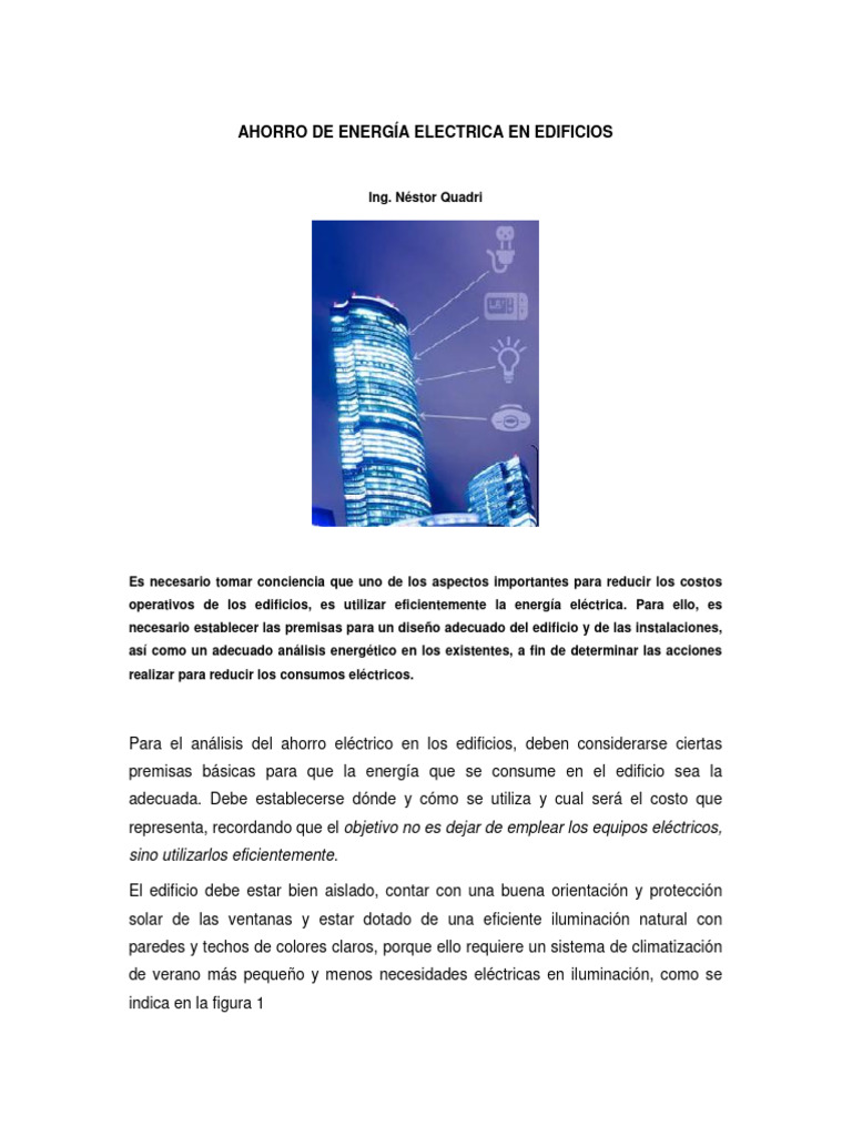 Ahorro de Energil - A Elel - Ctrica | PDF | Uso eficiente de energía | Encendiendo