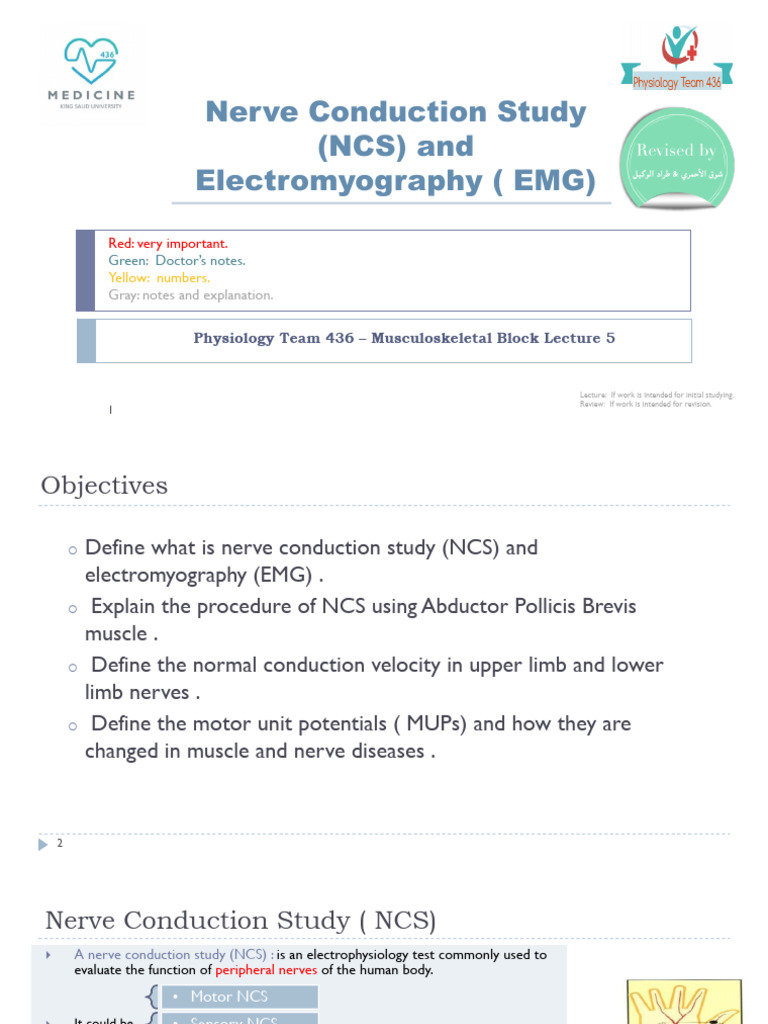 5 - NCS & Emg | PDF