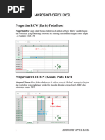 Pengertian Cell Dan Range & Perbedaan Baris Dan Kolom (Row Dan Column ...