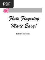 Mellophone Fingering Chart Guide | PDF